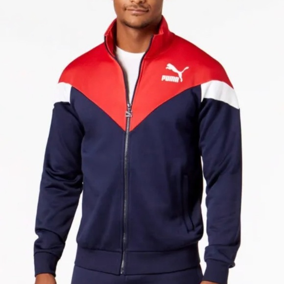 Puma | Jackets & Coats | Puma Iconic Mcs Track Jacket Mens Size Medium ...
